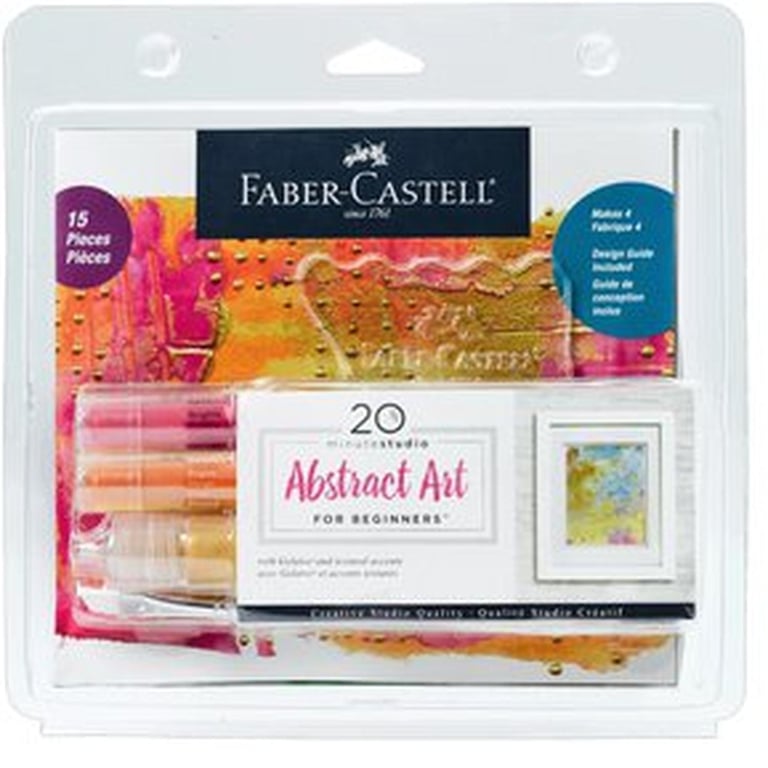 Mini Studio Arte Abstracto Faber Castell - 15 piezas FABER-CASTELL ...