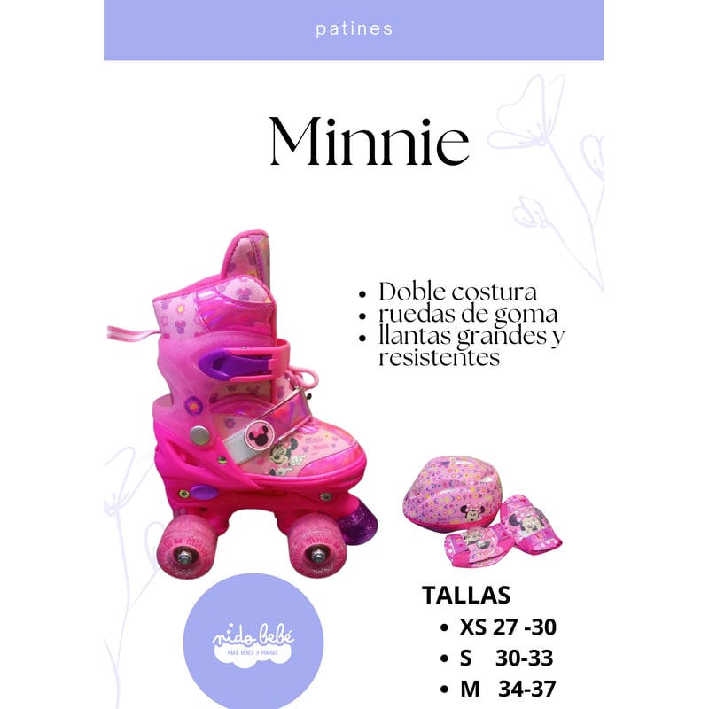 PATIN 4 RUEDAS MINNIE HIPOINT S OKA | falabella.com