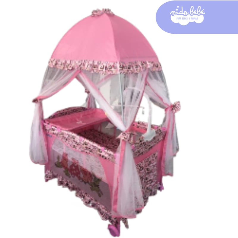 CUNA CORRAL ARABE CASITA ROSA S GENERICO | falabella.com