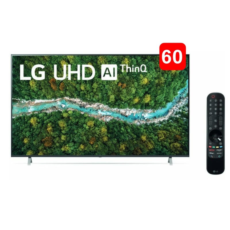 Televisor LG 60 4k Ultra HD Thinq AI 60UP77 LG | falabella.com
