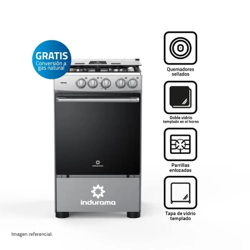 Cocina a Gas INDURAMA FONTANA INDURAMA | falabella.com