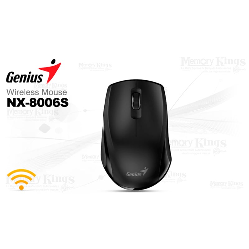 MOUSE Wireless GENIUS NX-8006S SILENT BLACK GENIUS | falabella.com