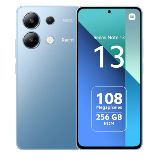 Xiaomi Redmi Note 13 8GB 256GB - Azul 23129RA5FL XIAOMI | falabella.com
