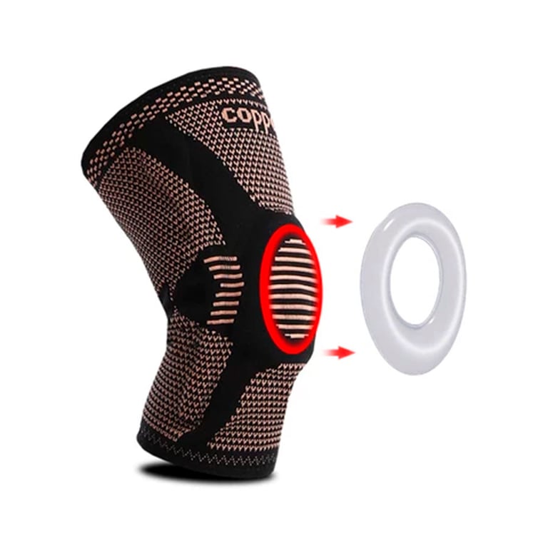 Rodillera Deportiva Ortopédica Con Gel Y Doble Varilla - L GENERICO ...