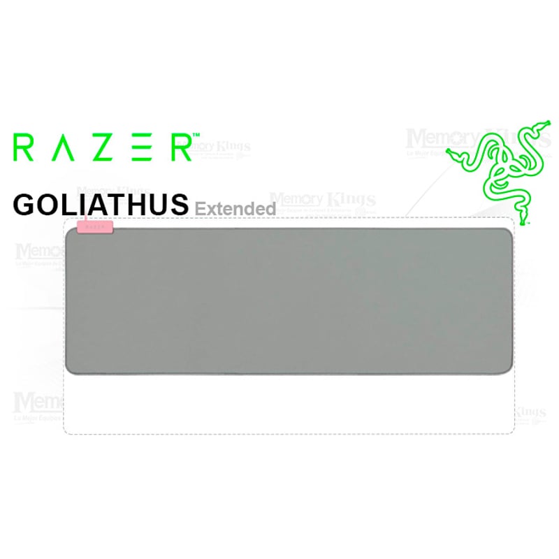 PAD MOUSE RAZER CHROMA SOFT MAT QUARTZ 920mm x 294mm x 3mm RAZER ...