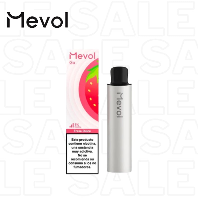 VAPE MEVOL GO DESECHABLE SABOR FRESA DULCE MEVOL | falabella.com
