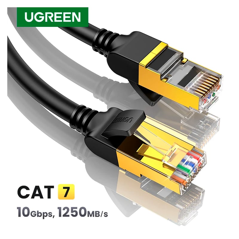 Cable Ethernet Cat 7 Ugreen Cable Blindado alta velocidad 10metros UGREEN | falabella.com