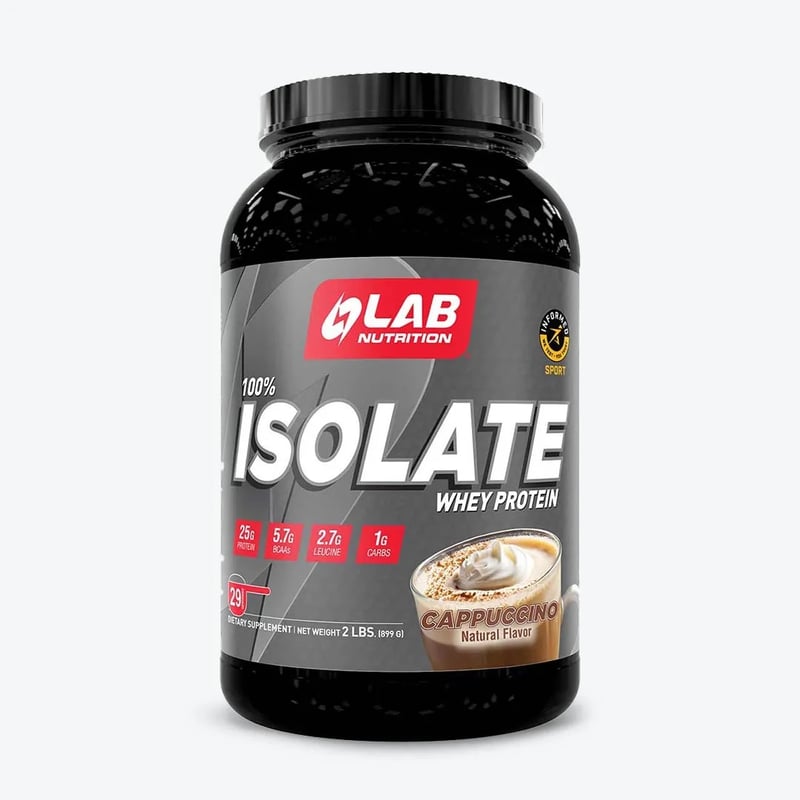 Proteina Isolatada Lab Nutrition Isolate 2lb Cappuccino LAB NUTRITION ...