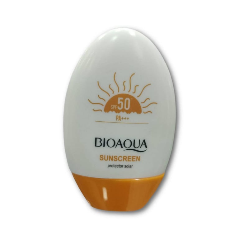Crema Aclarante con filtro Solar y BLOQUEADOR SOLAR 50 BIOAQUA BIOAQUA ...