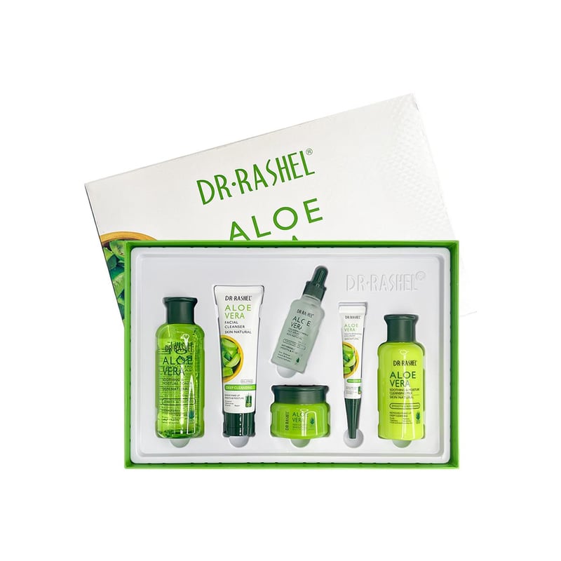 Kit Aloe Vera Piel Natural Calmante Y Humectante 6 Piezas IMPORTADO ...
