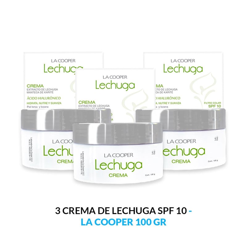 3 Crema De Lechuga La Cooper Spf 10 - 100 Gr_. GENERICO | falabella.com