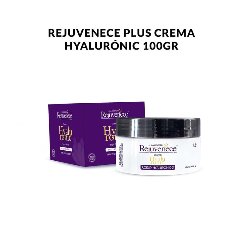 Rejuvenece Plus Crema Hyalurónic 100Gr IMPORTADO | falabella.com
