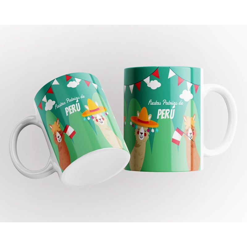 TAZA MUG PERU FIESTAS PATRIAS 11 oz DS07 GENERICO | falabella.com