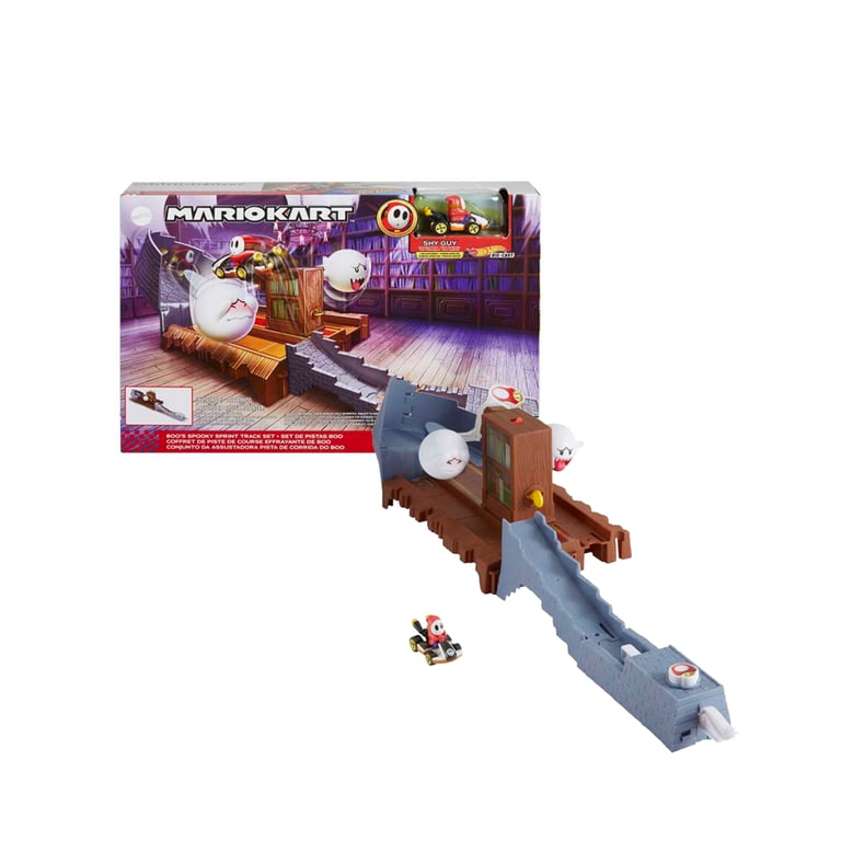 Hot Wheels Mario Kart - Boo Spooky Sprint Track Set HOT WHEELS ...