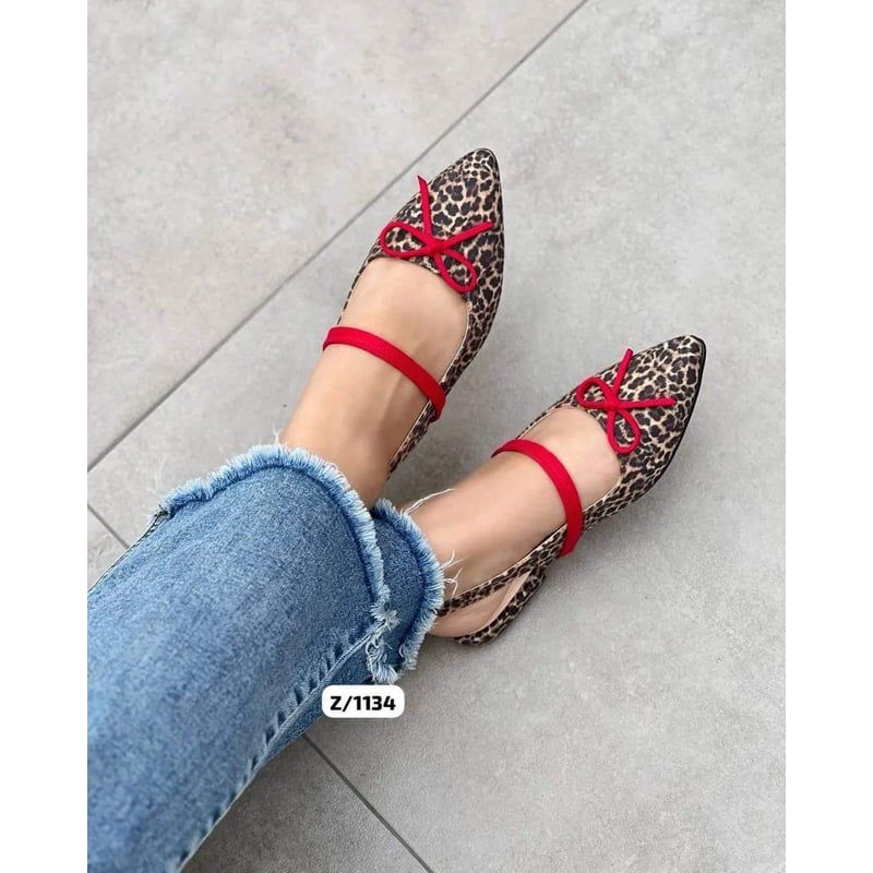 Balerinas Izel para Dama - Print Rojo GENERICO | falabella.com