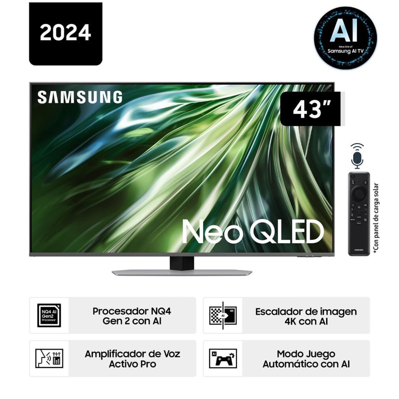 Televisor Samsung 43'' Neo Qled 4K QN43QN90DAGXPE - Nuevo 2024 SAMSUNG ...