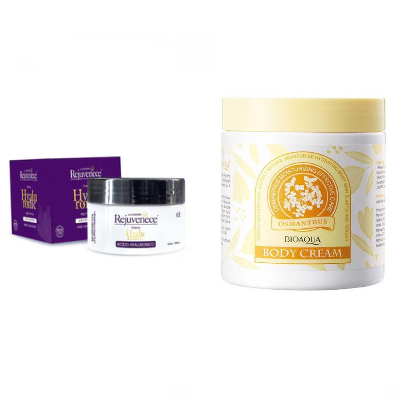 Rejuvenece Plus Crema Hyalurónic Y CREMA DE CUERPO SABOR A VAINILLA ...