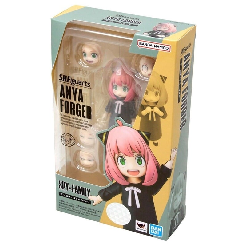 Figura de acción Bandai SHF SPY x FAMILY Anya Forger 8 cm BANDAI ...