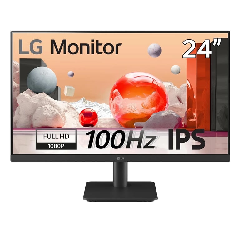 Monitor LG 24MS500-B 238 FHD IPS HDMI x2 Headphones-Out x1 LG ...