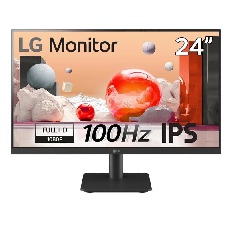 Monitor LG 24MS500-B 238 FHD IPS HDMI x2 Headphones-Out x1 LG ...