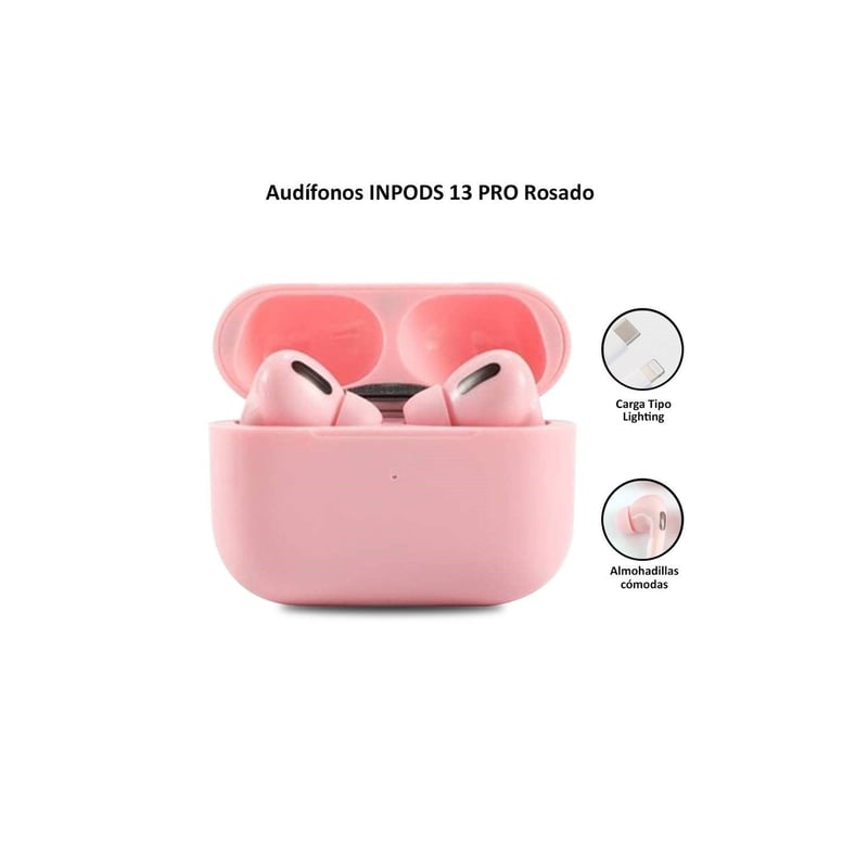 Audífono inpods rosado pro 13 IMPORTADO | falabella.com