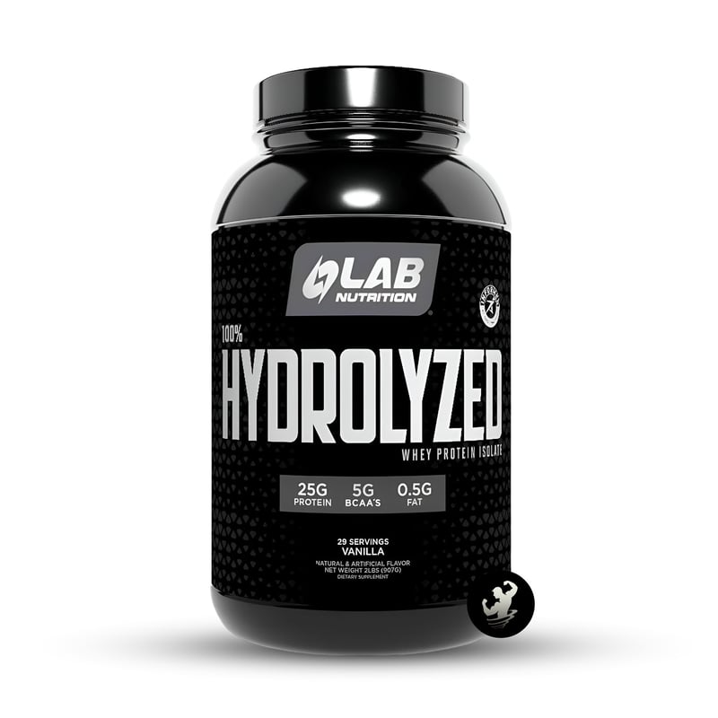 Proteína 100% Hidrolizada Lab Nutrition 2 LB - Vainilla LAB NUTRITION ...