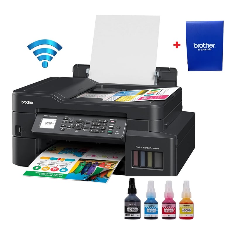 Impresora Brother MFC-T920DW Multifuncional Wifi, Duplex, Adf, Fax ...