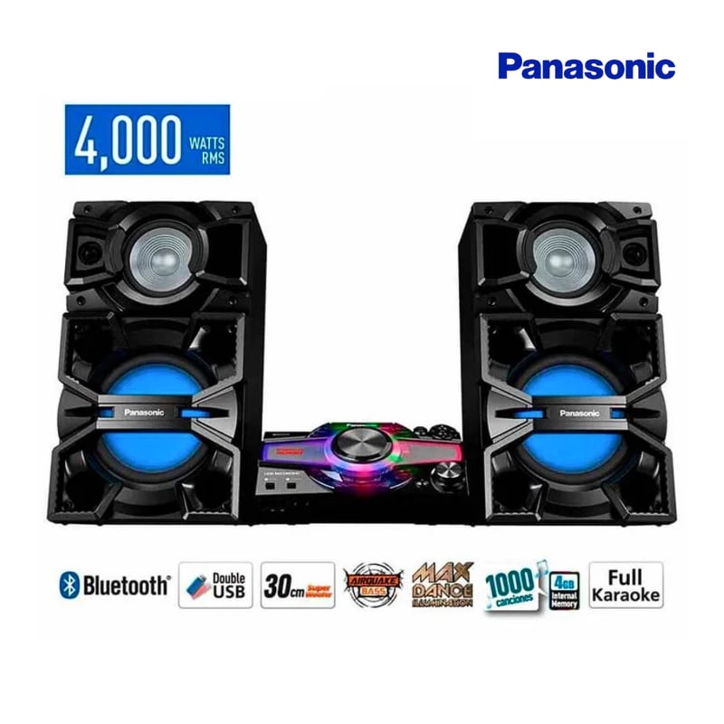 Minicomponente Panasonic SC-MAX6500PU 4000W PANASONIC | falabella.com