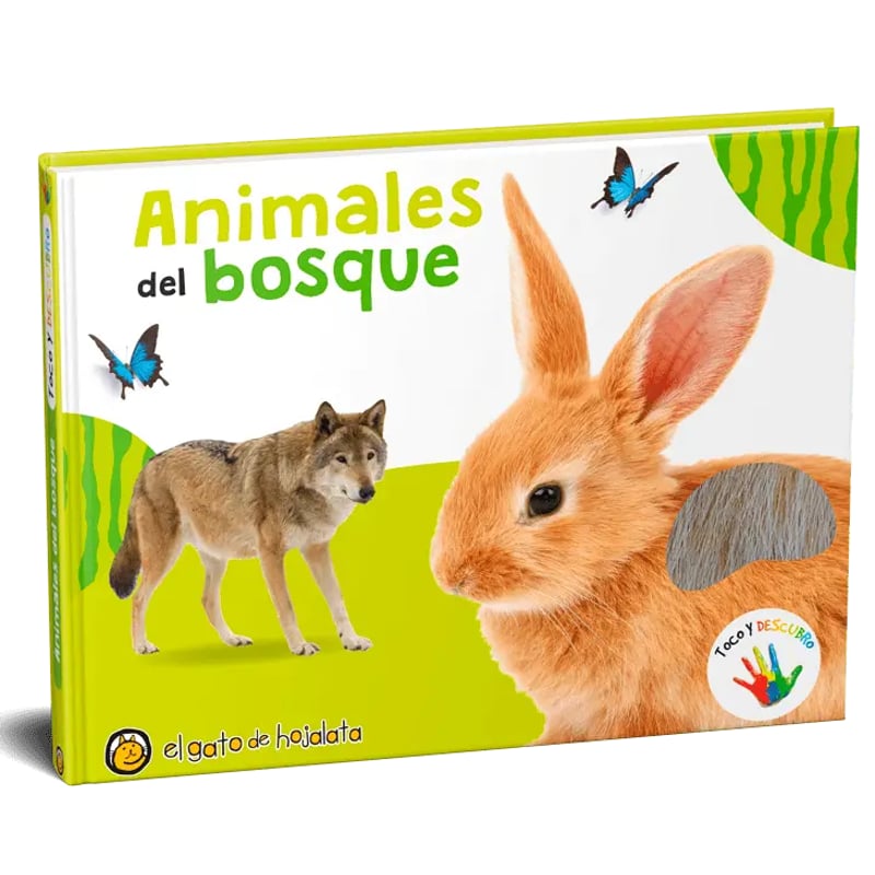 Libro de texturas sensorial Animales del Bosque GENERICO | falabella.com