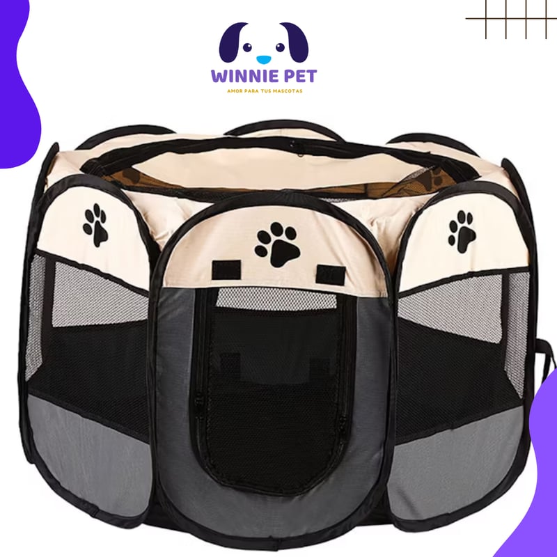 CORRAL PLEGABLE PORTATIL PARA MASCOTA TALLA S GENERICO | falabella.com