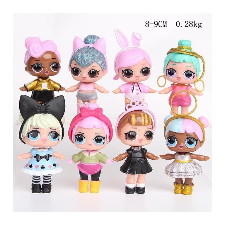 Set 8 de LOL SURPRISE Muñecas Sorpresa Multicolor DANWEILE | falabella.com