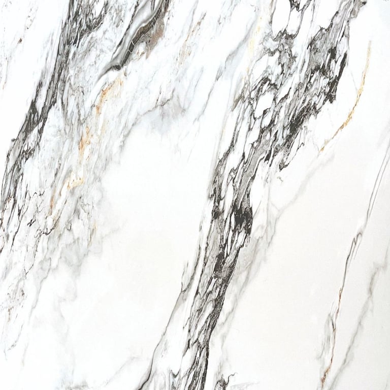 Porcelanato marmolizado Calacata blanco 60x60 cm vitirficado 144 m2 ...