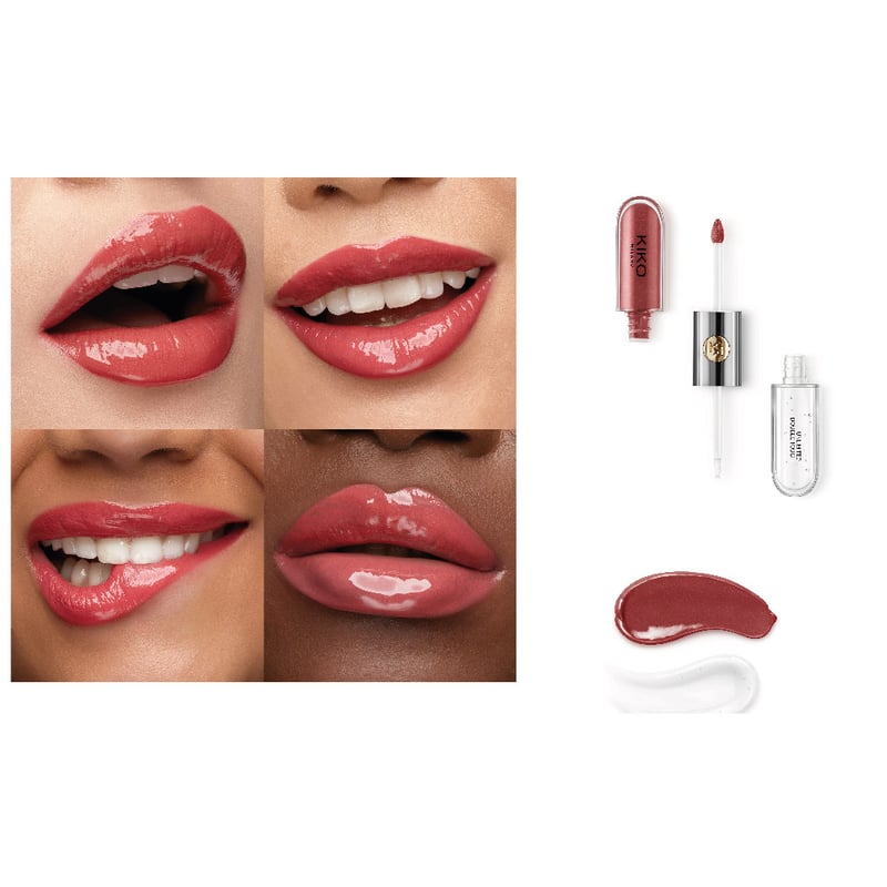 Labial doble unlimited doble touch-108 Satin currant red KIKO MILANO ...