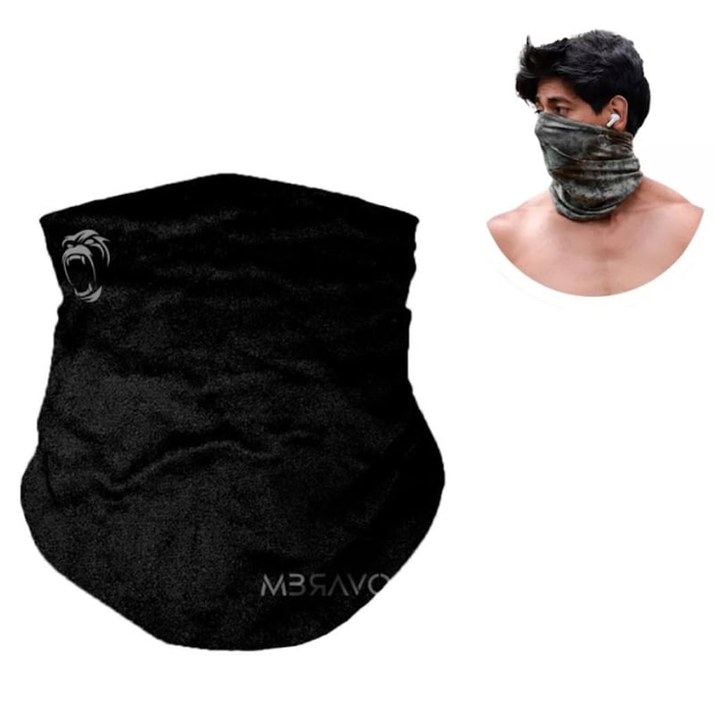 CUELLERA BANDANA TUBULAR DEPORTIVA ANTIALERGICA NEGRO GENERICO ...