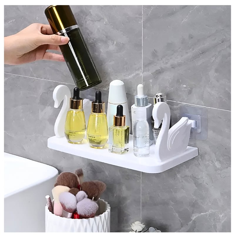 Estante Repisa Flotante Organizador de Pared Cisne Blanco 371F MINARI ...