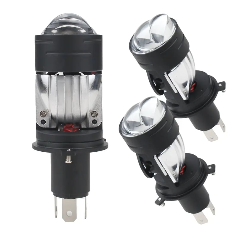 Kit Focos Led Iron1000 H4 40000lm Lupa Modelo Original GENERICO ...