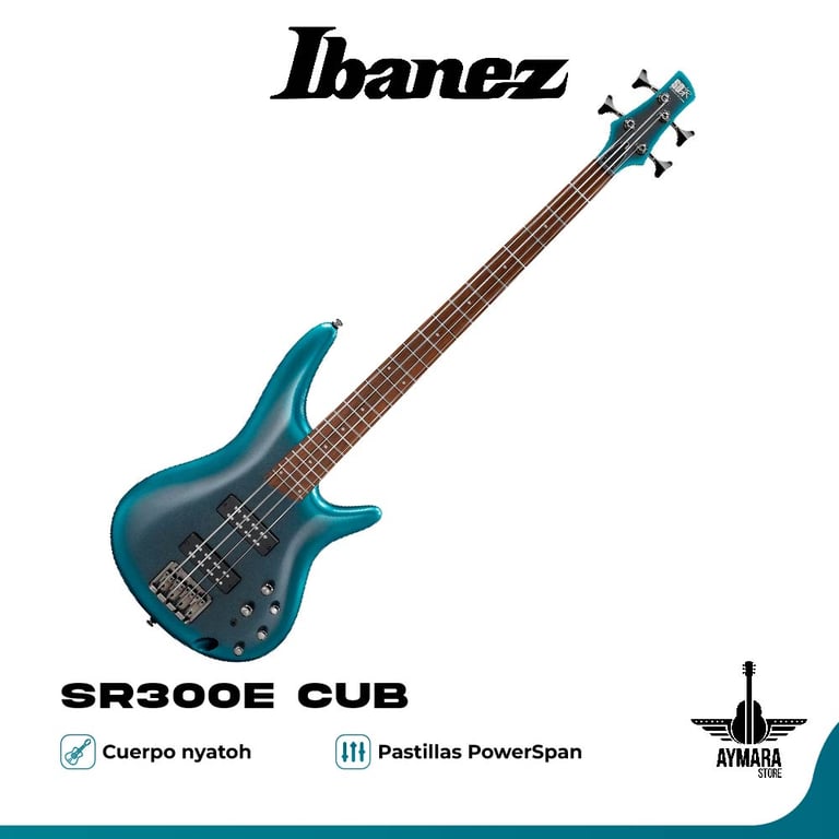 Ibanez SR300E CUB Bajo Eléctrico 4 Cuerdas IBANEZ | falabella.com