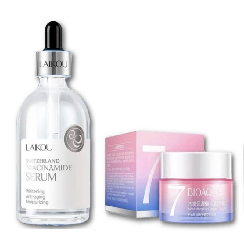 PACK SERUM NIACINAMIDE LAIKOU Y CREMA HIDRATANTE V7 BIOAQUA BIOAQUA | falabella.com