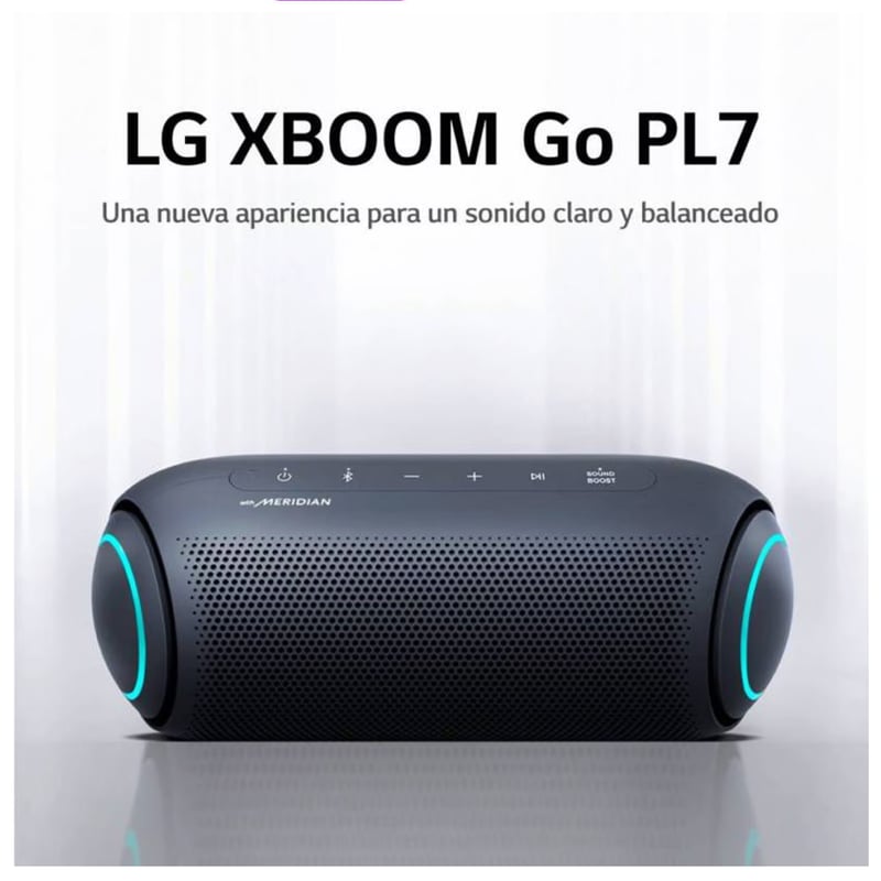 Parlante LG XBOOM Go PL7 Negro 30W - Bajos de doble acción LG ...