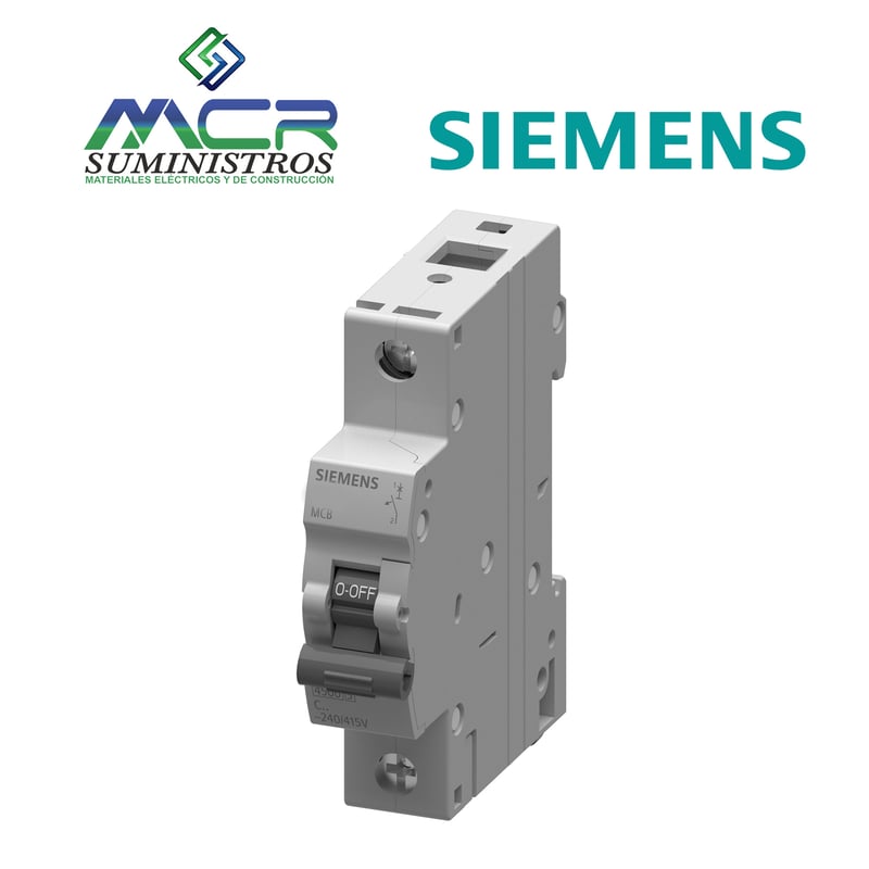 INTERRUPTOR TERMOMAGNETICO 1 POLO 20 AMPERIOS 240VAC SIEMENS SIEMENS | falabella.com