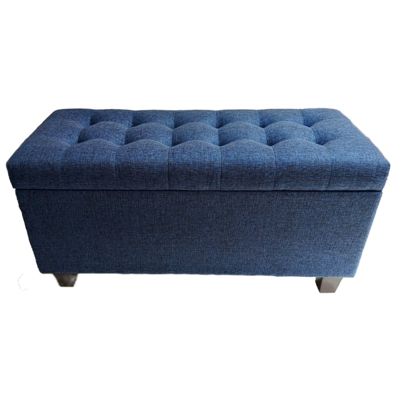 Baul banqueta tapizada multi usos 1m de largo 40cm ancho GENERICO ...