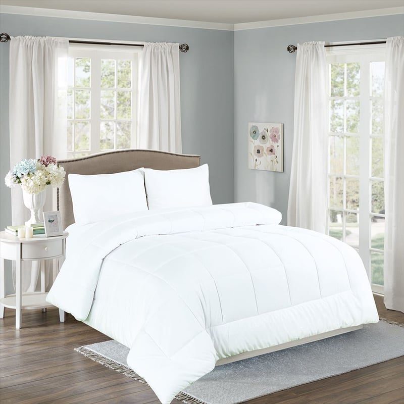 Edredón Liso Acolchado Hipoalergénico 100% Algodón 2 Plazas Casatex ...