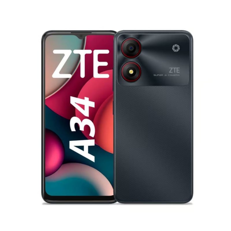 Smartphone Zte Blade A34 2Gb 64Gb Gris ZTE | falabella.com