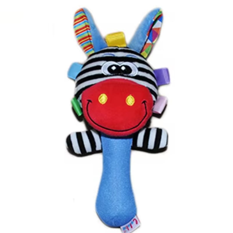 Sonaja de felpa para estimulación - zebra GENERICO | falabella.com