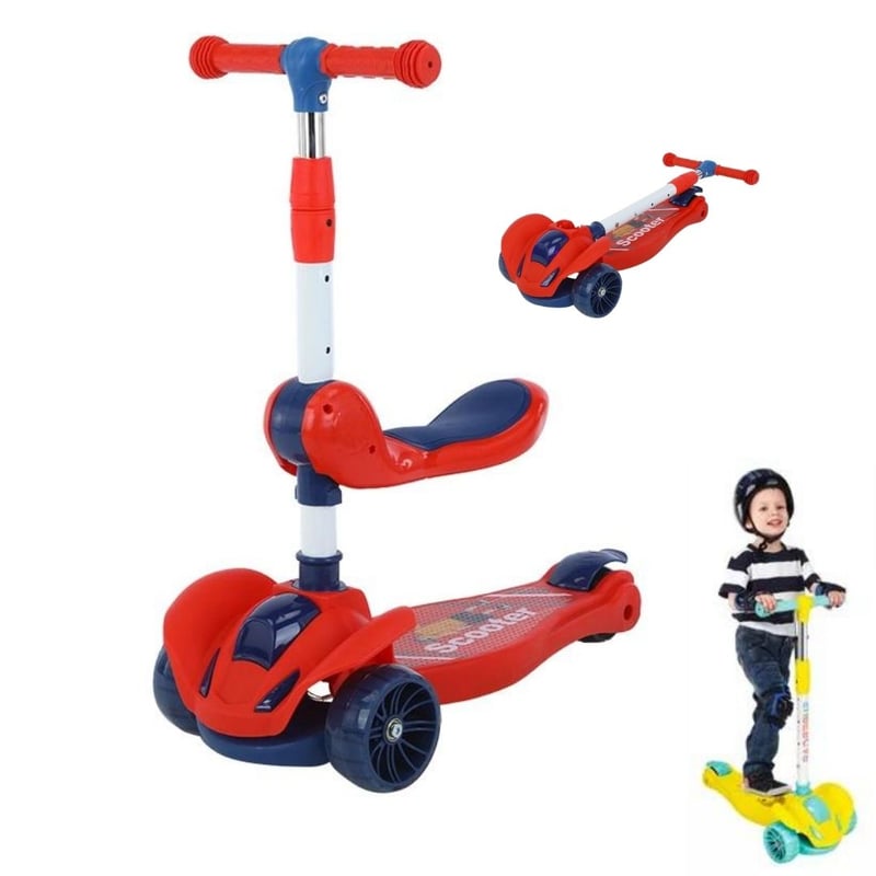 Scooter Nave Musical Con Asiento Y Luces Led Para Niños GENERICO ...