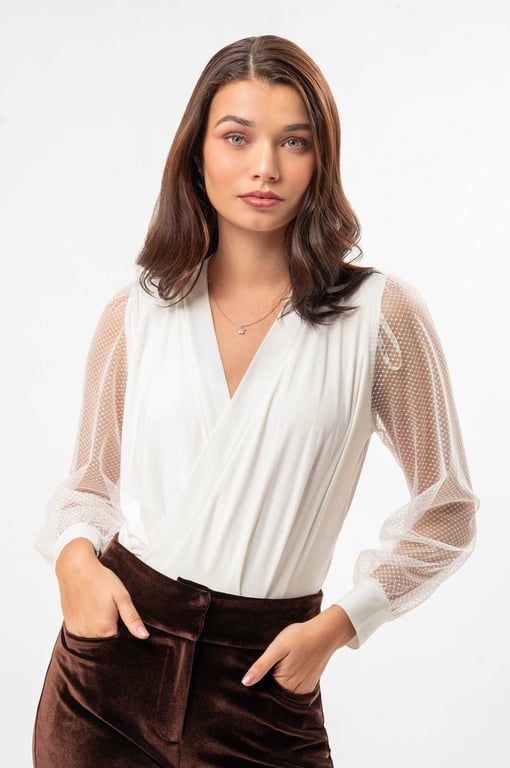 Body Fiona Manga Larga - Perla MOIXX | falabella.com