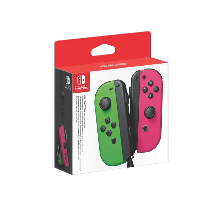 Controles Inalámbricos Joy-Con Rosa Verde Neon US NINTENDO | falabella.com