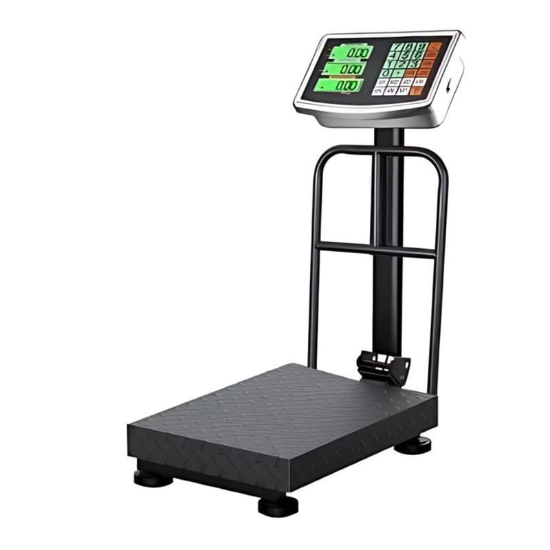 Balanza Electrónica de 200 kg de Plataforma Industrial Color Azul ...