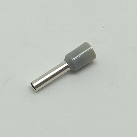 Terminales Aislados Calibre 8AWG tipo TUBULAR Gris Bolsa x 100u ...