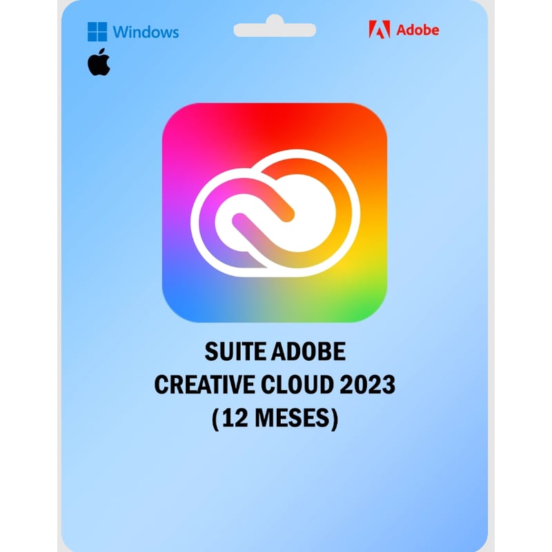 Licencia de Adobe Creative Cloud 1 Año Windows /Mac ADOBE | falabella.com